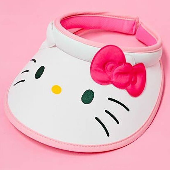Sanrio | Other | Sanrio Hello Kitty 3d Face Visor | Poshmark
